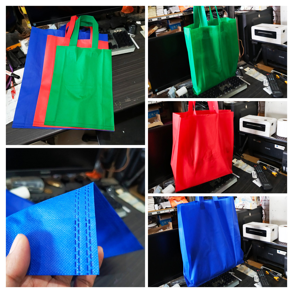 Z764 Tas Spunbond 75gsm Tote Goodie Bag Tali Handle tas kantong ...