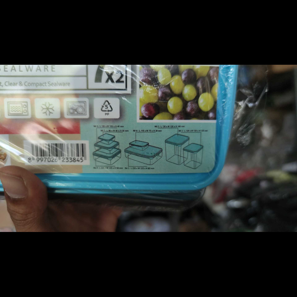 Z745 calista otarus 7in1 Food Grade SNI callista box kotak makanan